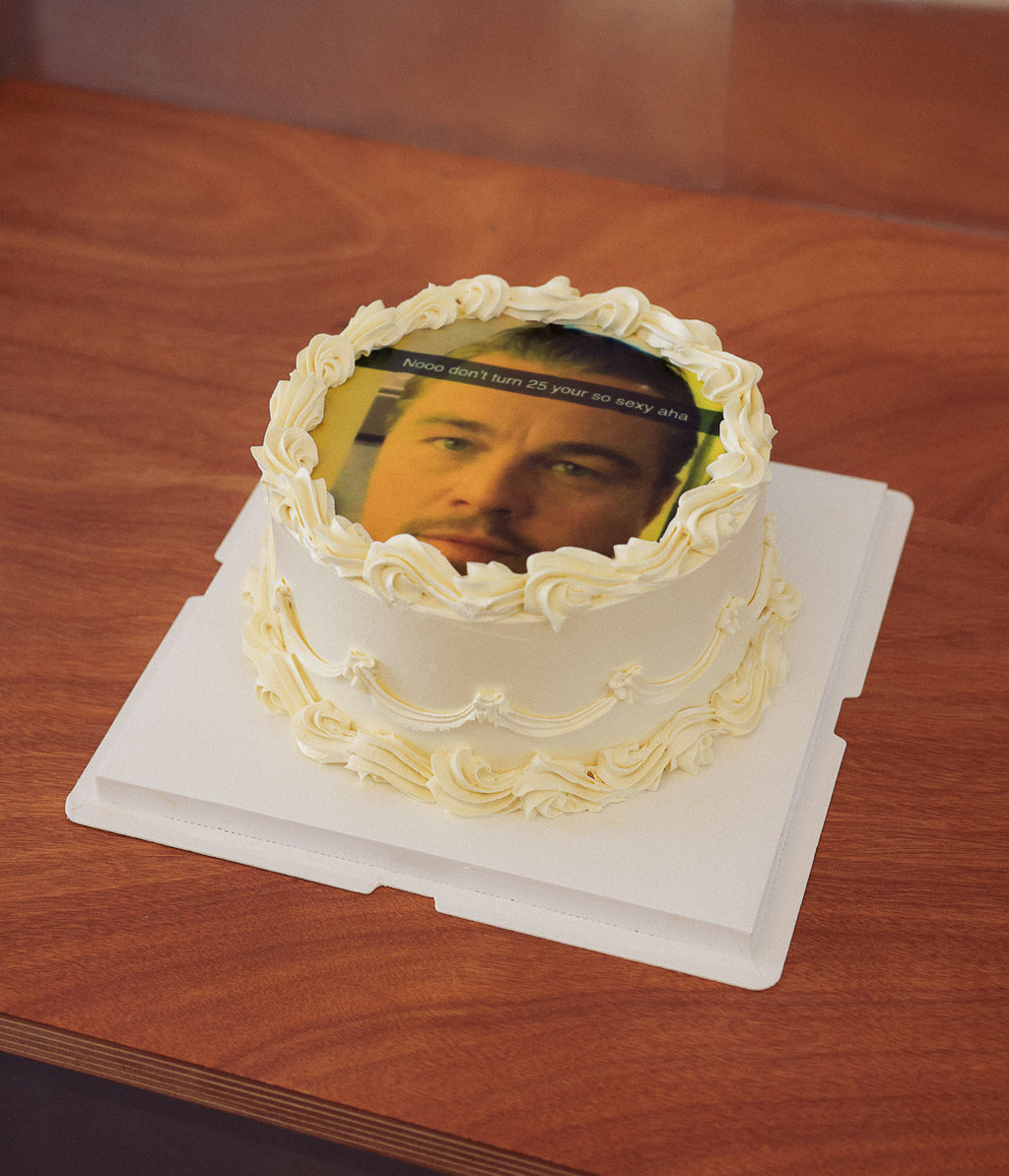 Photo cake – crush cake